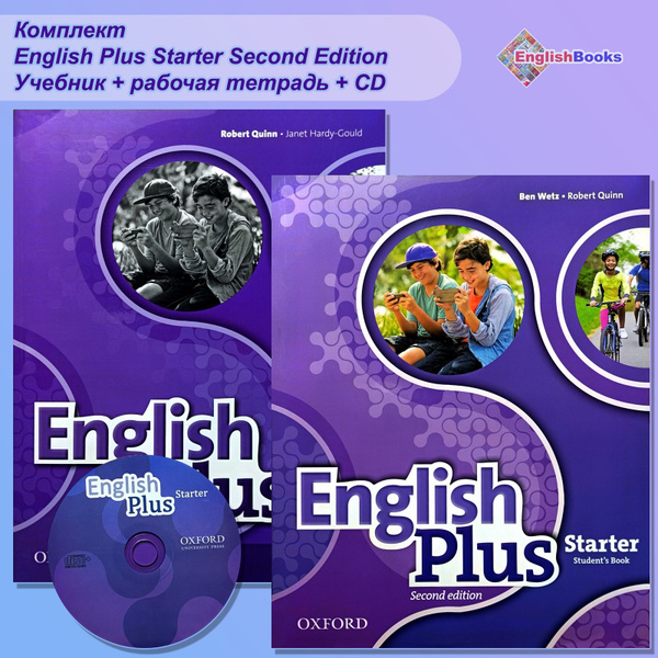 English Plus Starter Second edition, комплект с CD - купить с доставкой ...