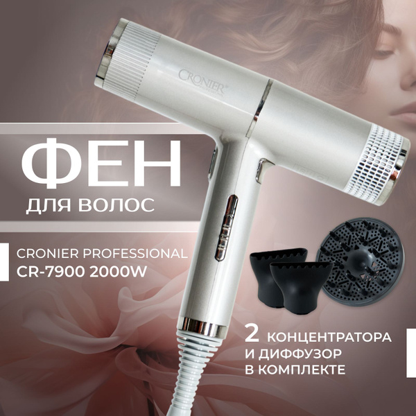 Фен для волос Фен, серый - купить по выгодным ценам в интернет-магазине ...
