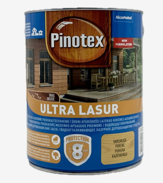 Pinotex Ultra защитная влагостойкая лазурь с воском Пинотекс УЛЬТРА 2 ...