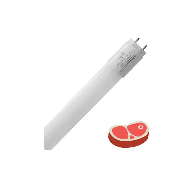 Лампа LED Для мясных прилавков 10W 220-240V G13 T8 MEAT 1000Лм Угол 330 ...