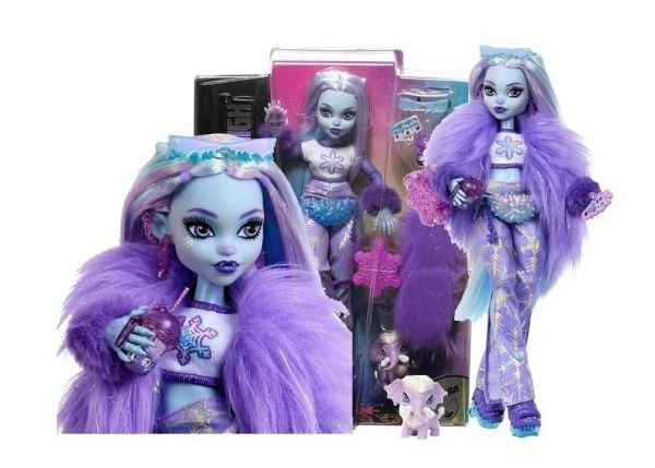 Кукла Monster High Abbey Bominable Basic HNF64 - купить с доставкой по ...