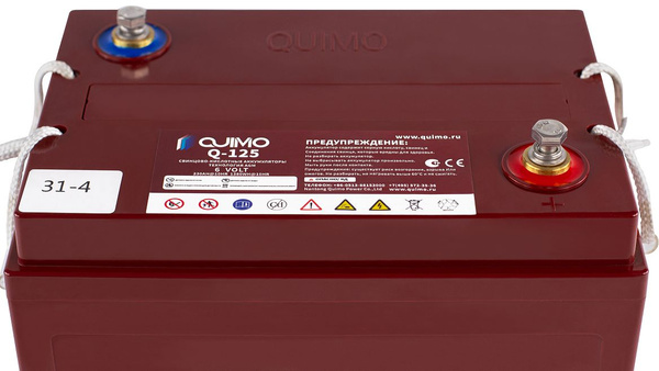 Аксессуар для ИБП Резервный (Back UPS) Quimo Battery Q-125, 65000 В·А ...