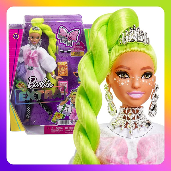 Кукла Барби Экстра - Длинные зеленые волосы (Barbie Extra Doll #11 in ...