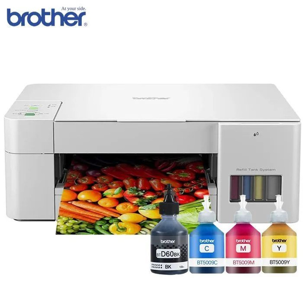 МФУ Струйное Brother DCP-T420W, СНПЧ, цветн., A4, Wi-Fi, USB, (Черный ...