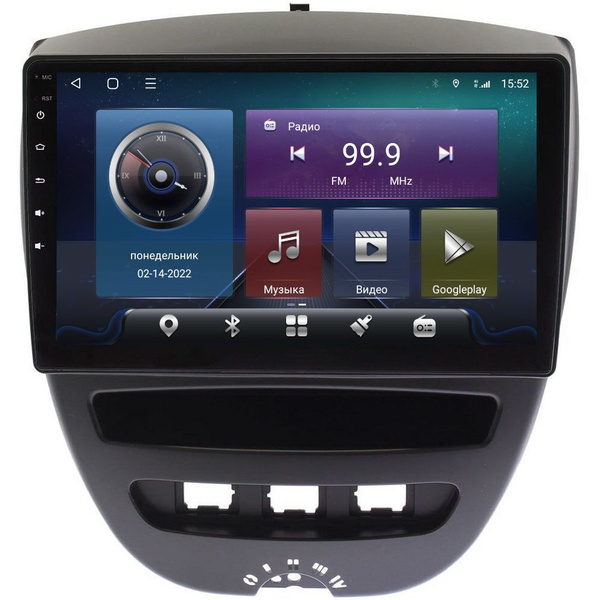 Магнитола CRS-300 Пежо 107 Peugeot 107 2005-2014 - Android 13 ...