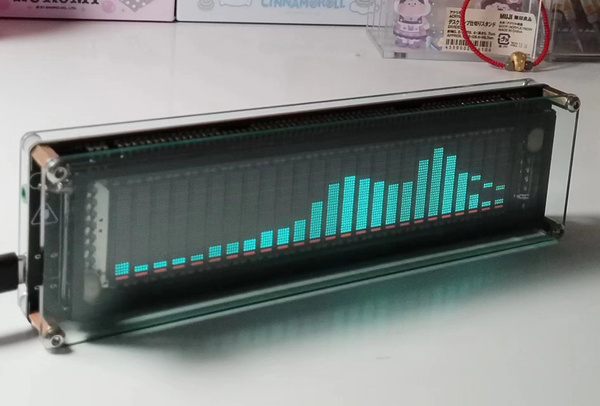 AK2515-V2 VFD Музыкальный спектр, индикатор уровня музыки, часы ...