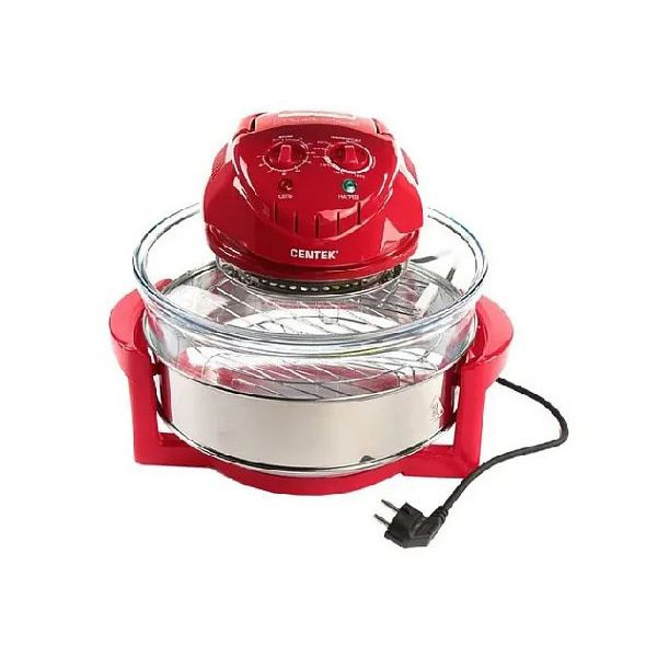 Аэрогриль Centek CT-1456, CT-1456/RED, покрытие Стекло - купить по ...