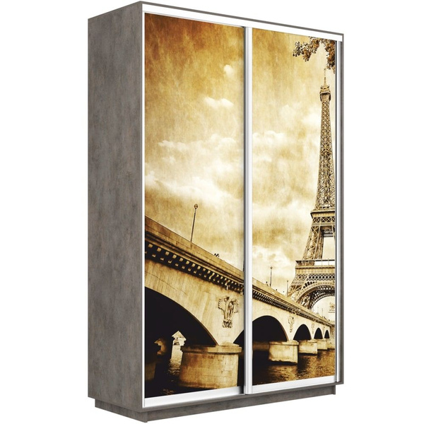 Шкаф-купе Мебельная компания Е1 Экспресс фотопечать 1024 Париж ...
