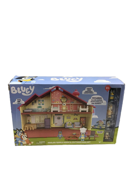 Bluey, Mega Bundle Дом, набор для барбекю и 4 фигурки Amazon Exclusive ...