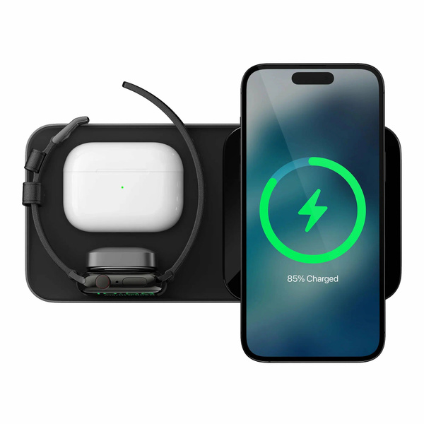 Беспроводное зарядное устройство NOMAD 3 в 1 Base One Max V2 с ...