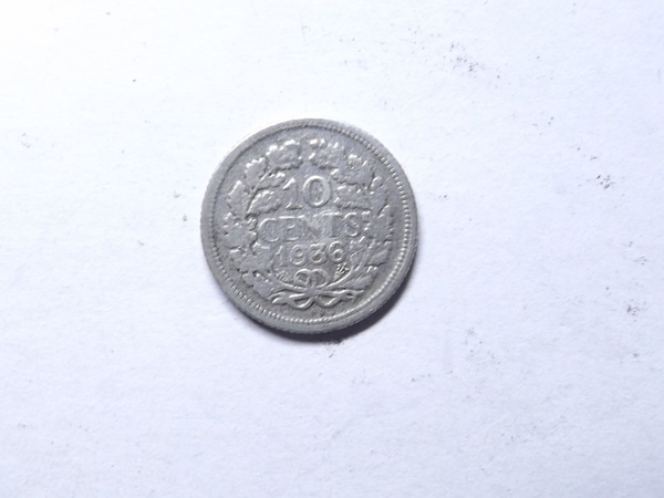 10 центов. Нидерланды 1936 серебро - купить в интернет-магазине OZON с быстрой доставкой ...