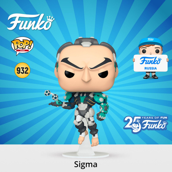 Фигурка Funko POP! Games Overwatch 2 Sigma/ Фанко ПОП по мотивам игры ...