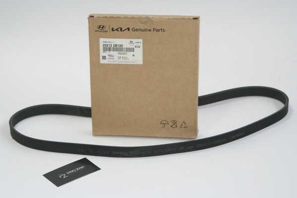 Hyundai KIA Ремень приводной 6PK1265 для Hyundai, Kia 252122B120 ...