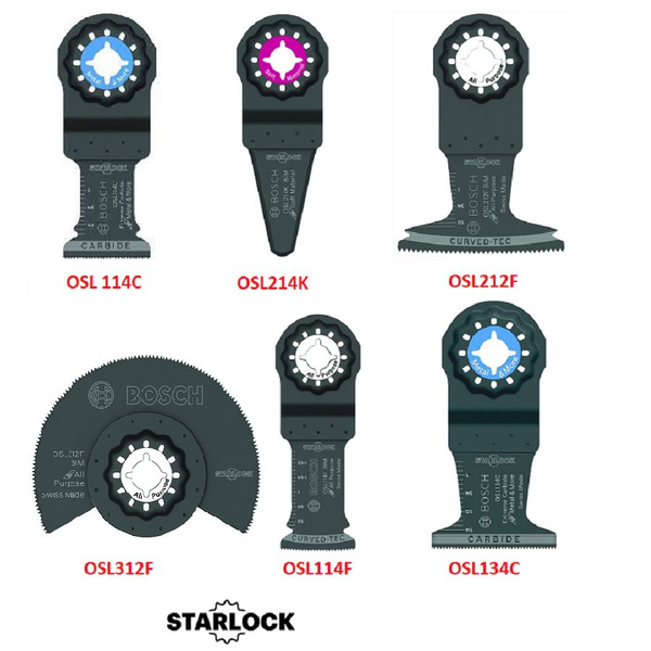 Оригинальные насадки для реноватора Starlock OSL006 (6шт) - купить с ...
