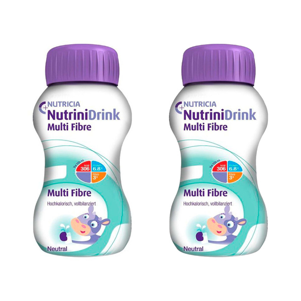 NutriniDrink Multi Fibre / НУТРИДринк с пищевыми волокнами, 200 мл. х 2 ...
