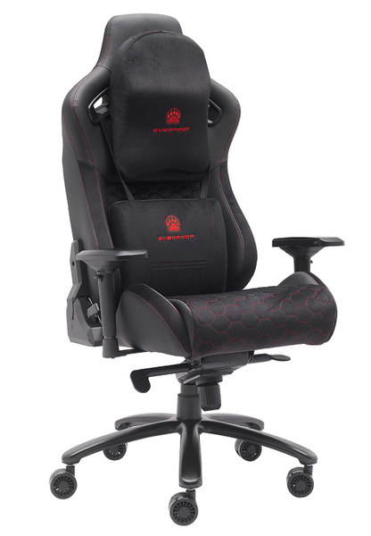 Стул-кресло для геймера Everprof Puma Ткань Черный купить на OZON по низкой цене (1509419071)
