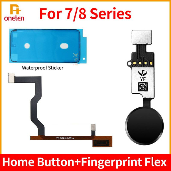 Черный комплект 7P 8P для iPhone 7G 8G 7 8 Plus, водонепроницаемый + кнопка возврата домой ...