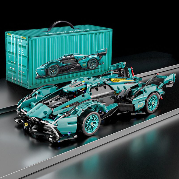 Конструктор Техник набор "V12" 1315 деталей (V12, technic, совместим с ...