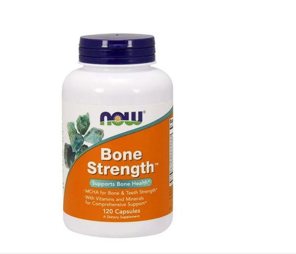 Bone Strength, поддержка здоровья костей, 120 капсул, Now BONE STRENGTH ...