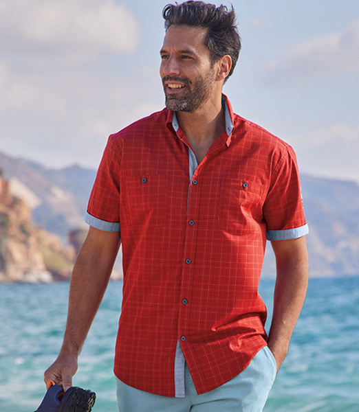 Рубашка Atlas for Men - купить с доставкой по выгодным ценам в интернет-магазине OZON (1532865691)