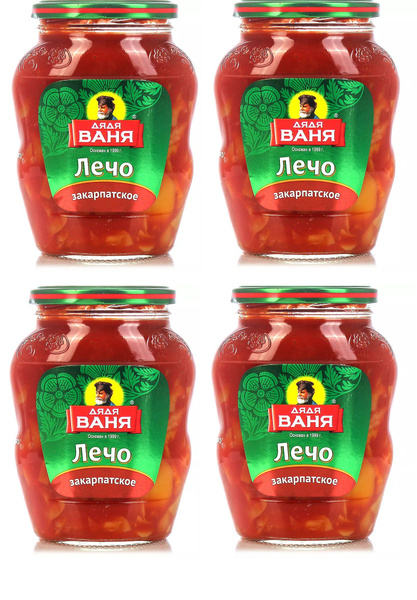 Лечо закарпатское Дядя Ваня 680 гр (Набор из 4 шт) - купить с доставкой ...