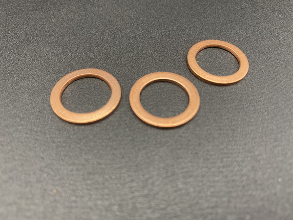 Прокладка сливной пробки медная универсальная 14 x 20 x 1,5 MAN ...