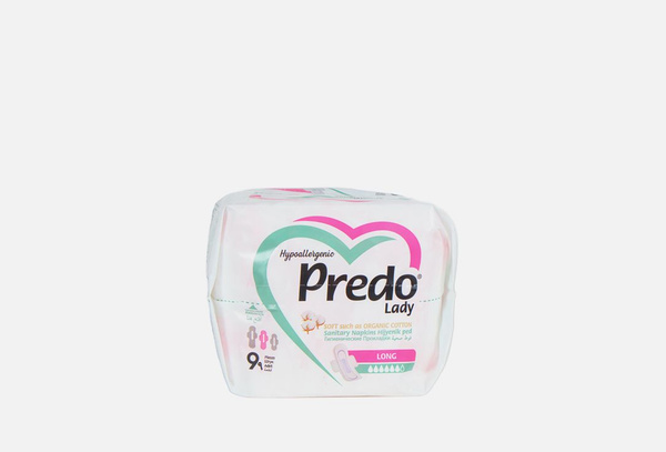 Гигиенические прокладки / Predo Lady, Long / 9мл - купить с доставкой ...