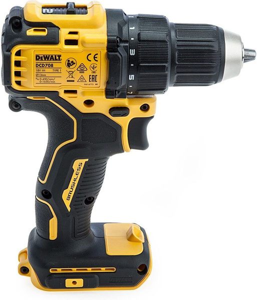 Дрель-шуруповерт DeWalt DCD708N-XJ Без АКБ и ЗУ, От аккумулятора ...
