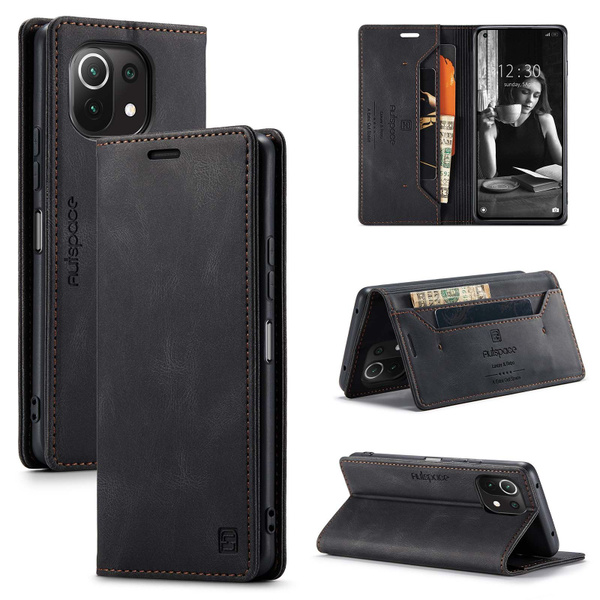 Autspace Кожаный чехол для Xiaomi Mi 11 Lite 4G 5G и 11 Lite 5G NE ...