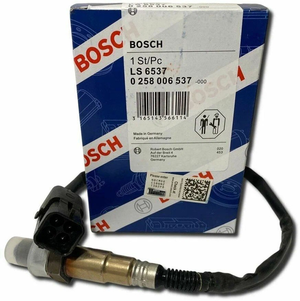 Датчик кислорода (лямбда-зонд) BOSCH 0258006537 ВАЗ, Lada, УАЗ ...