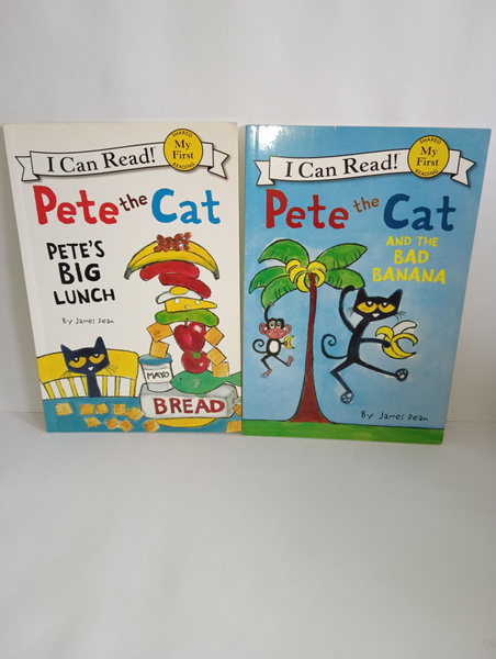 Pete the cat. Pete's big lunch/ Pete the cat and the bad banana . Книги ...