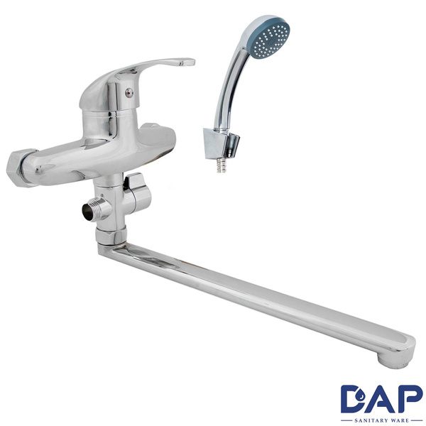 Смеситель DAP D2104_328 Цинк, Алюминий Аэратор, Жесткая подводка ...