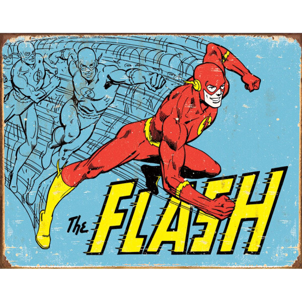 Жестяная табличка Desperate Enterprises Tin Signs The Flash - Retro ...