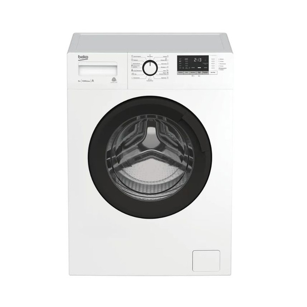 Узкая стиральная машина Beko 6 кг, белый купить на OZON по низкой цене ...