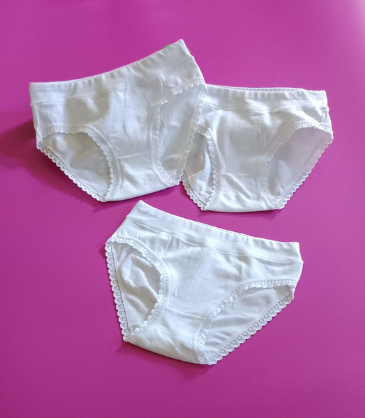 Комплект трусов Girls Underwear, 3 шт - купить с доставкой по выгодным ...