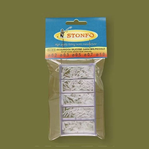 Набор силиконовых кембриков STONFO MATCH SILICONE FLOAT SLEEVES 0,2-0,3-0,5-0,7-1,0мм - купить ...