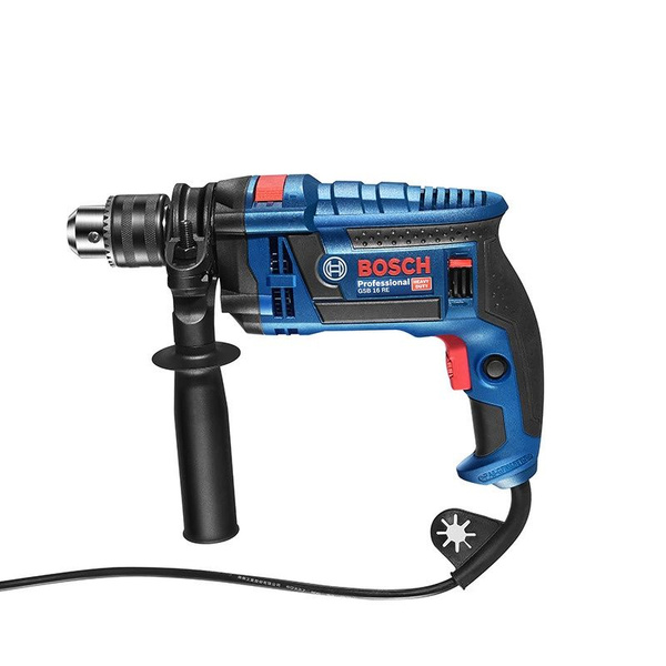 BOSCH GSB 16 RE Ударная дрель, 750 Вт, многофункциональная ...