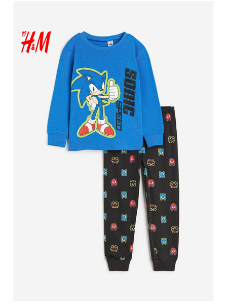 Пижама H&M Sonic купить на OZON по низкой цене (1571050747)
