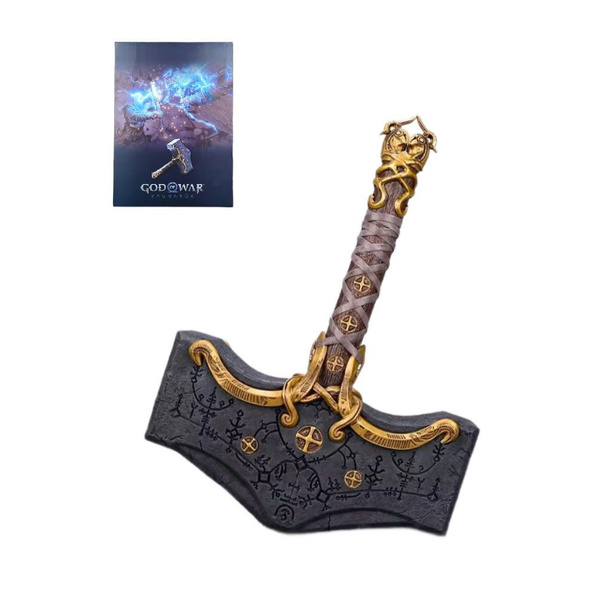 Фигурка Бог Войны Рагнарек Молот Тора, Мьельнир / God of War Ragnarok ...