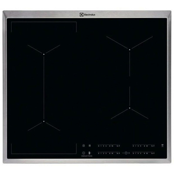 Варочная панель индукционная Electrolux EIV6340X черный/серебристый ...
