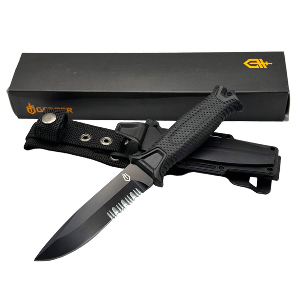 Нож с серрейтором Gerber Strongarm (Черный) - купить с доставкой по ...