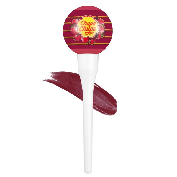 Chupa Chups (Чупа Чупс) Strawberry & Choco Жидкая помада-тинт, 7г ...