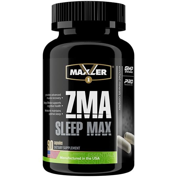 Тестобустер ZMA sleep max Maxler, 90 капс. - купить с доставкой по ...