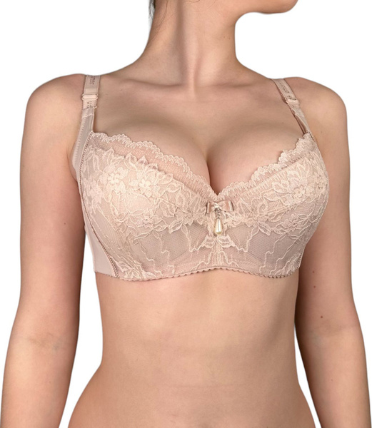 Бюстгальтер Женский VE.NU.S, размер 85C светло-розовый Вечерний/праздничный Китай Крючки ...