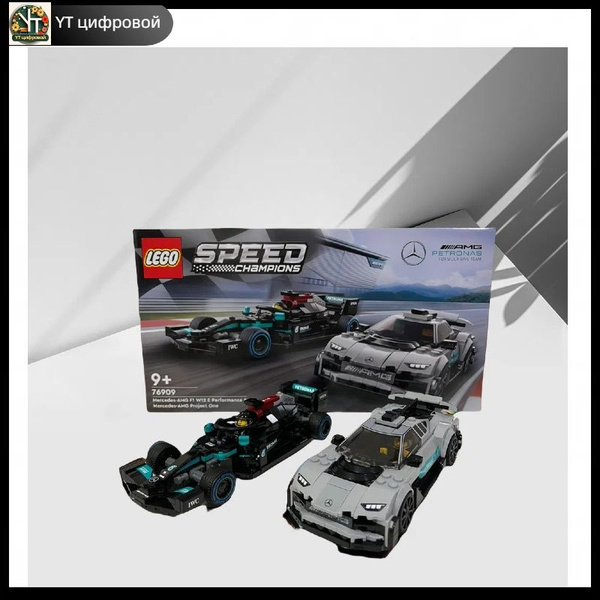 Характеристики Конструктор LEGO Speed Champions 76909, Mercedes-AMG ...