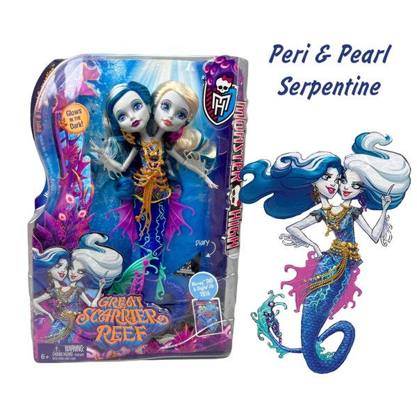 Кукла Monster High Great Scarrier Down Under Ghouls Reef Peri Pearl ...