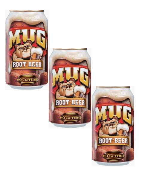 Напиток газированный MUG Root Beer, 355 мл х 3 шт - купить с доставкой ...