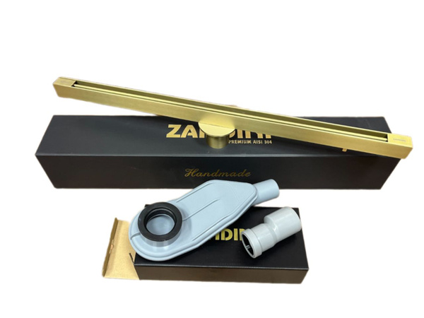 Душевой трап Zandini Z50-700-BG (Цвет золото) - купить по выгодной цене в интернет-магазине OZON ...