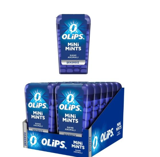 Конфеты Olips Mini Mints без сахара с мятным вкусом 12,5 гр - 12 шт ...