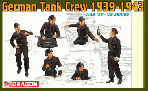 6375 Фигуры GERMAN TANK CREW 1939-1943 1/35 - купить с доставкой по выгодным ценам в интернет ...